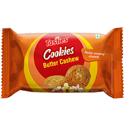 Buy Tasties Butter Cashew Cookies Online at Best Price of Rs 27 - bigbasket