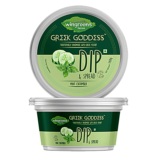 Buy Wingreens Farms Greek goddess - Mint Cucumber Yoghurt Dip & Spread ...