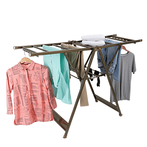 Buy DP Premium Cloth Dryer/Drying Stand - Foldable, Copper, BB 1433 ...
