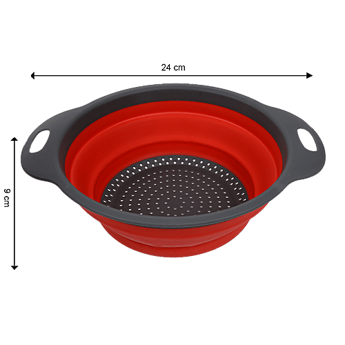 Buy DP Collapsible Silicone Strainer - Red, BB 630 Online at Best Price ...