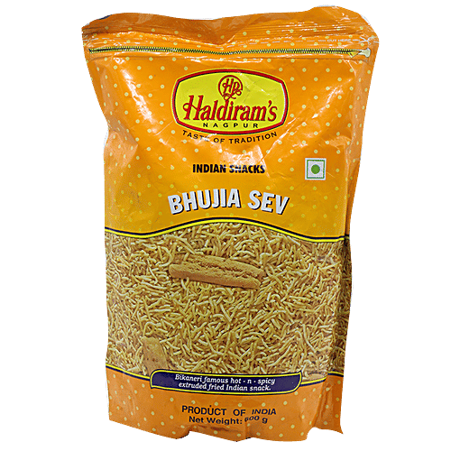 Buy Haldirams Bhujia Sev 600 gm Online at Best Price. of Rs 155 - bigbasket