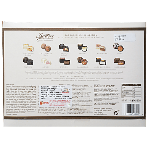Buy Butlers The Chocolate Collection - Assorted, Truffles & Pralines ...