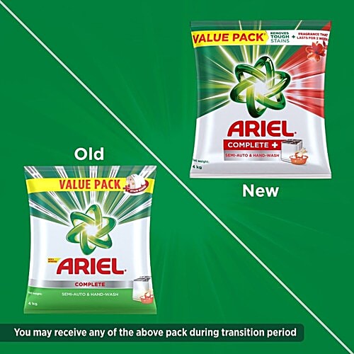 Buy Ariel Complete Detergent Washing Powder - Value Pack Online at Best Price of Rs 750 - bigbasket