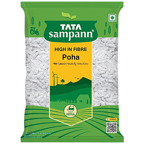 Buy Tata Sampann High in Fibre Poha(Thick) Online at Best Price of Rs ...