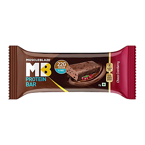 Buy Muscleblaze Protein Bar - Choco Cranberry Online at Best Price of ...