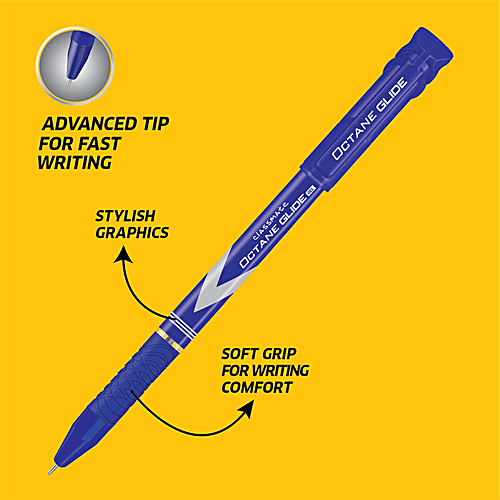 Buy Classmate Octane Glide Blue Gel Pen Online at Best Price of Rs 50 ...