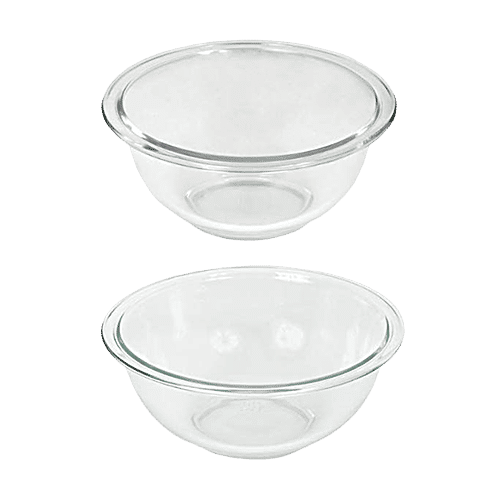 Buy Pyrex Borosilicate Glass Baking Mixing Bowls Online at Best Price ...