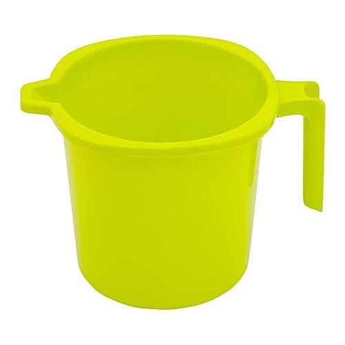 Buy BB Home Premium Plastic Bathing Mug - Sturdy & Durable, Green ...