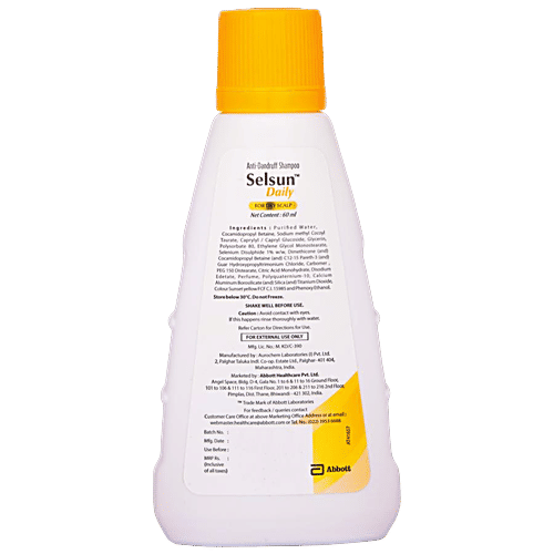 Buy Selsun Daily Selsun Daily Anti Dandruff Shampoo, Clears Away ...