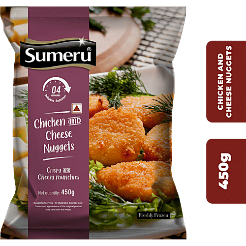 Buy Sumeru Chicken & Cheese Nuggets - Frozen, Ready To Fry Snack Online ...