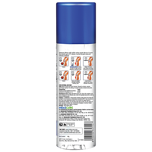 Buy Relispray Nitron Pain Relief Cooling Spray - Future Healing ...