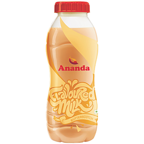 Buy Ananda Flavoured Milk - Butterscotch Online at Best Price of Rs 30 ...