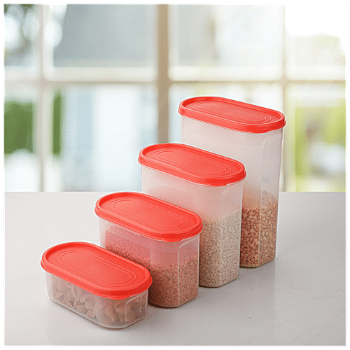 Buy Asian Airtight Plastic Container - Transparent, Smart Stackable ...