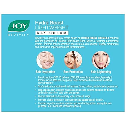 Buy Joy Revivify - Hydra Boost Lightweight Day Cream, SPF 15 Online at ...