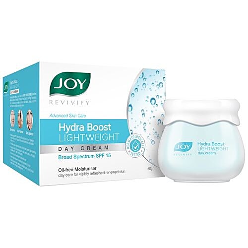 Buy Joy Revivify Hydra Boost Lightweight Day Cream - SPF 15 & Refreshed ...