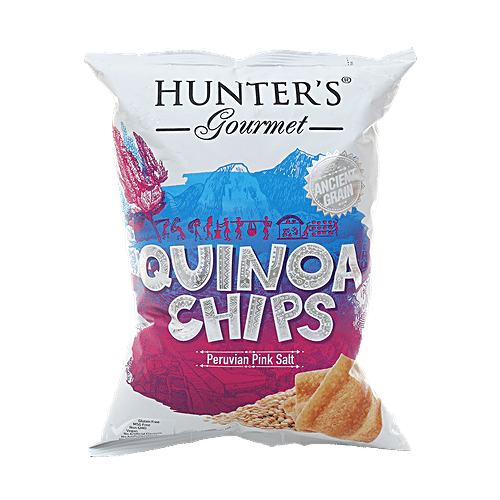 Buy Hunter's Gourmet Quinoa Chips - Peruvian Pink Salt Online at Best ...