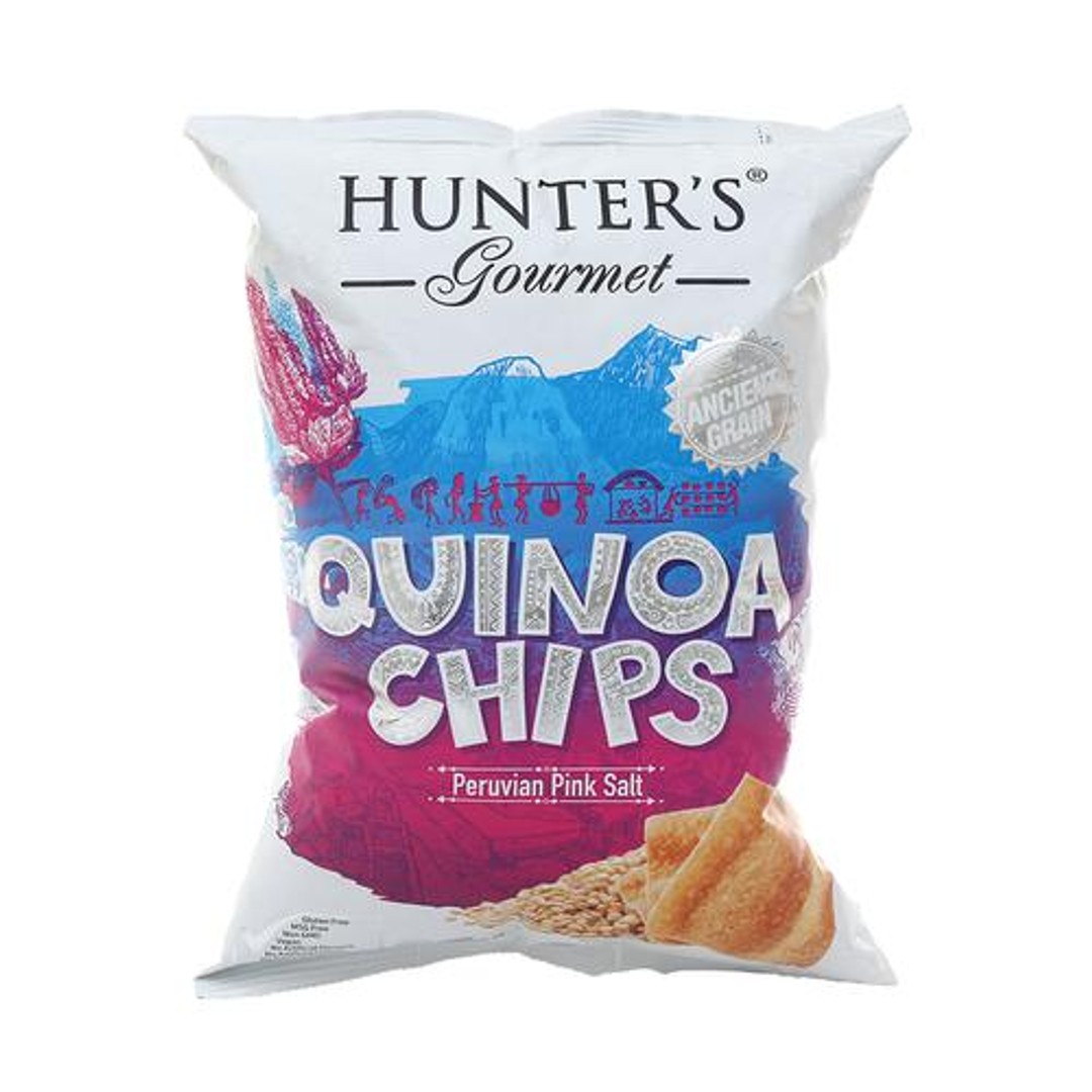 Buy Hunter's Gourmet Quinoa Chips - Peruvian Pink Salt Online at Best ...