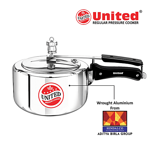Buy United Aluminium Pressure Cooker - Regular Magic, Chhotu, Induction ...
