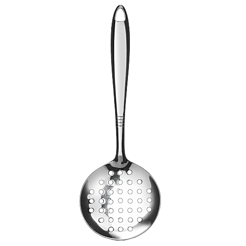 Buy Anjali Stainless Steel Frying Ladle - No. 9, Silvera Online at Best ...