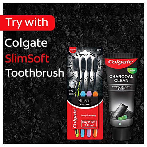 Buy Colgate Charcoal Clean Toothpaste, Black Gel Paste, Bamboo Charcoal ...
