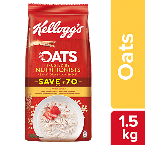 Buy Kellogg's Oats Online at Best Price of Rs 246.9 - bigbasket