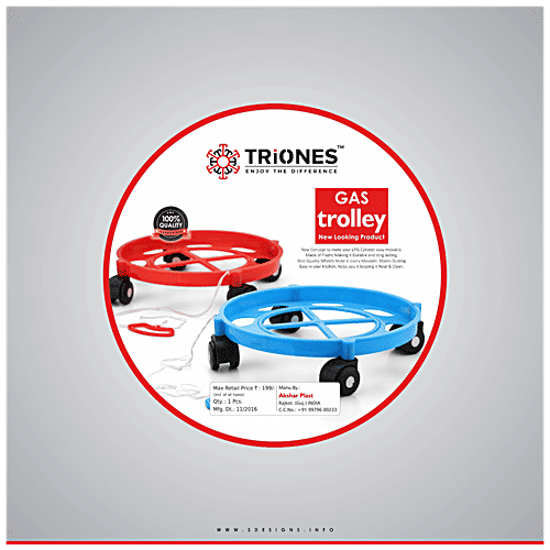 Buy Triones Triones gas-trolley 1 pc Online at Best Price of Rs 495 ...