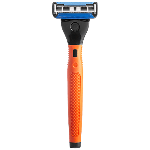 Buy Ustraa Gear 5 Blade Razor with Contoured Rubber Handle & Blades ...