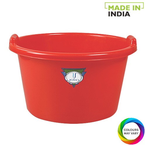 Buy JOYO Plastic Deep Tub - No. 2, Assorted Colour Online at Best Price ...
