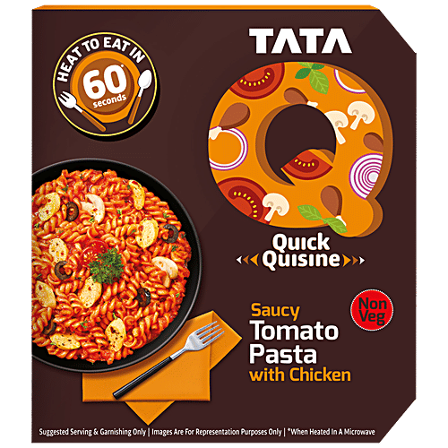 Buy TATA Q Heat To Eat - Saucy Tomato Pasta With Chicken Online at Best ...