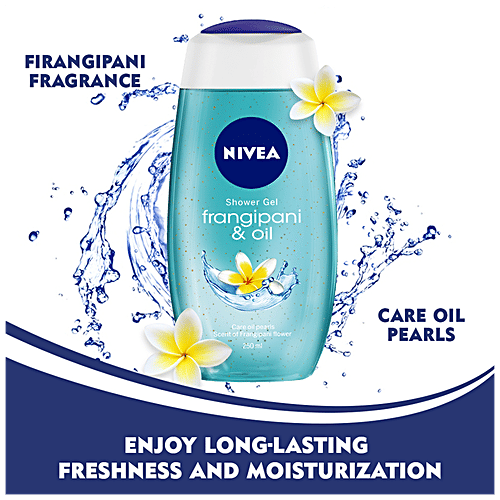 Buy Nivea Body Wash Gel - Frangipani & Oil Shower Online at Best Price ...