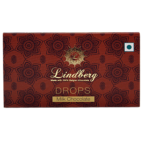 Buy Lindberg Drops Milk Chocolate - Made with 100% Belgian Chocolate ...