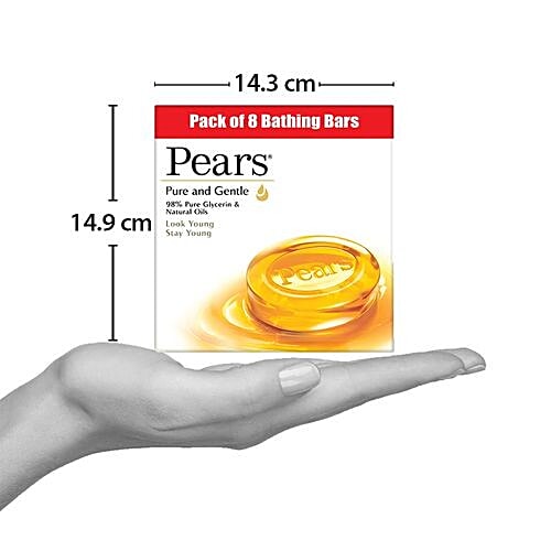 Buy Pears Pure & Gentle Bathing Bar Online at Best Price of Rs 544 ...