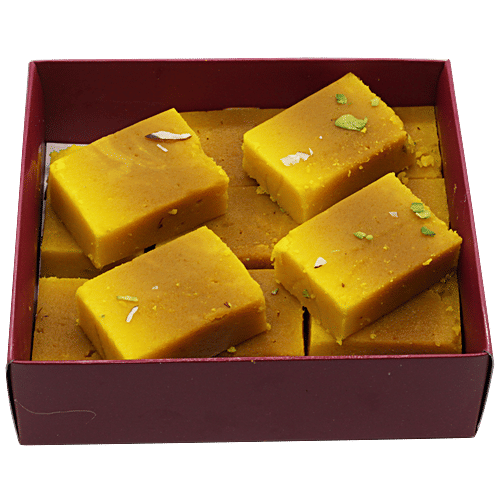 Buy Bhartiya Jalpan Sweets - Kesar Mysore Pak Online at Best Price of ...