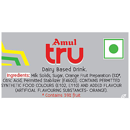 Buy Amul Tru Orange Online at Best Price of Rs 10 - bigbasket