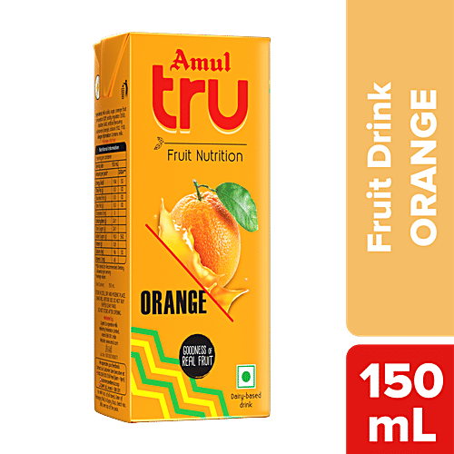 Buy Amul Tru Orange Online at Best Price of Rs 10 - bigbasket
