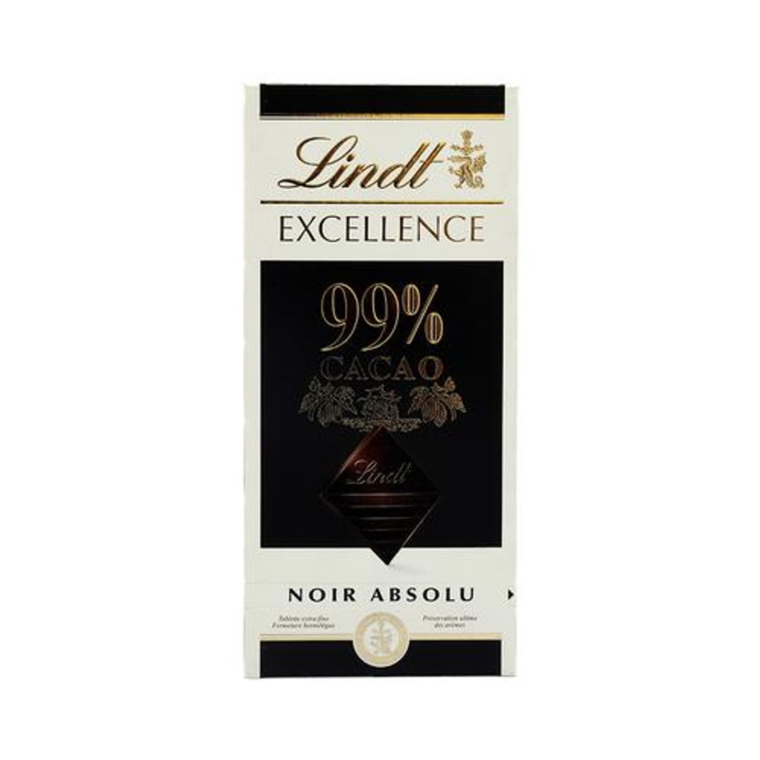 Buy Lindt Excellence Dark Chocolate - 99% Cocoa Online at Best Price of ...