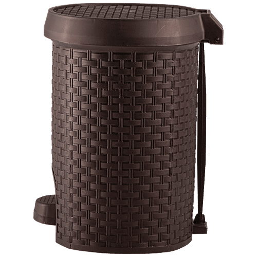 Buy Polyset Java Plastic Dustbin / Garbage Bin With Inner Bucket - Matt ...