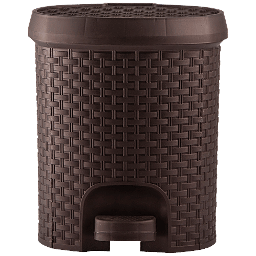 Buy Polyset Java Plastic Dustbin / Garbage Bin With Inner Bucket - Matt ...
