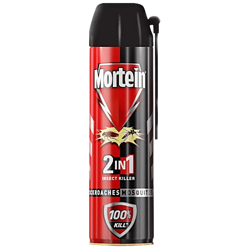 Buy Mortein 2-In-1 Mosquito & Cockroach Killer Spray - Lemon Fragrance ...