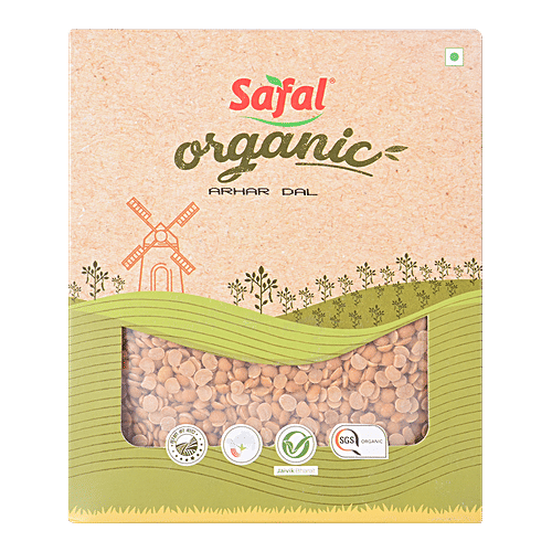 Buy Safal Organic Arhar Dal Online at Best Price of Rs null - bigbasket