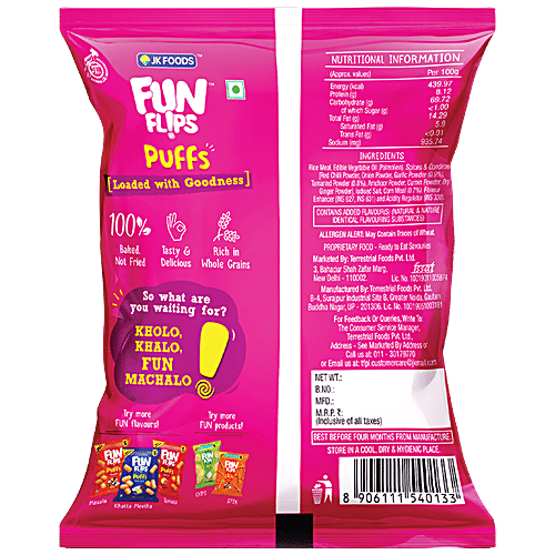 Buy Fun Flips Puffs - Tango, Baked Online at Best Price of Rs 5 - bigbasket