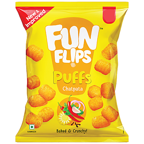 Buy Fun Flips Puffs - Chatpata, Baked Online at Best Price of Rs 5 ...