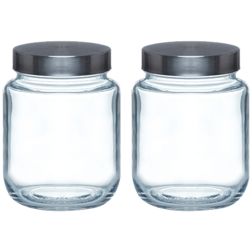 Buy Yera Jar With Steel Cap Set Online at Best Price of Rs 250 - bigbasket