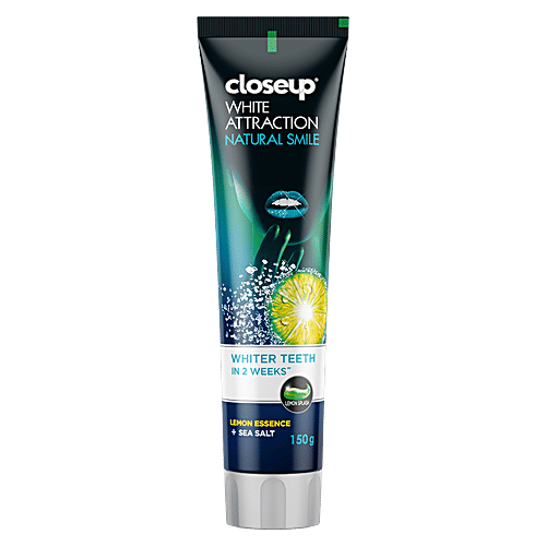 Buy Closeup White Attraction Natural Smile Toothpaste Online at Best ...