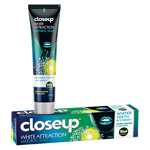 Buy Closeup White Attraction Natural Smile Toothpaste Online at Best ...