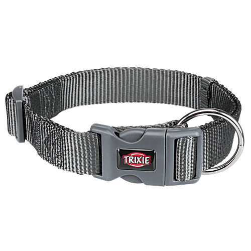 Buy Trixie Premium Collar - 40-65cm/25mm, L-XL, Graphite Online at Best ...