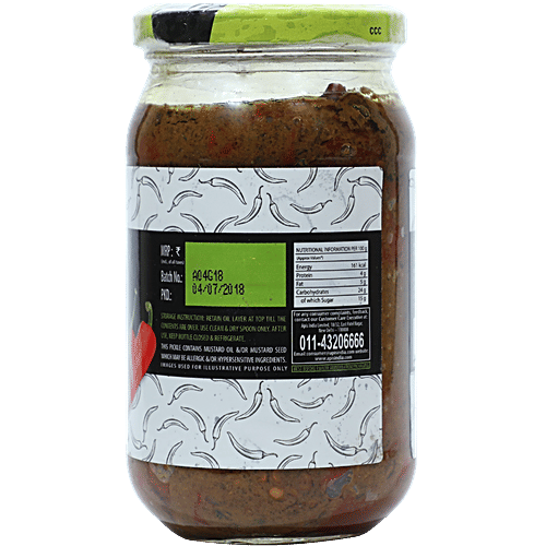 Buy Apis Red Stuffed Chilli Pickle Online at Best Price of Rs 140 ...