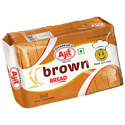 Buy AJIT Brown Bread Online at Best Price of Rs 26.25 - bigbasket