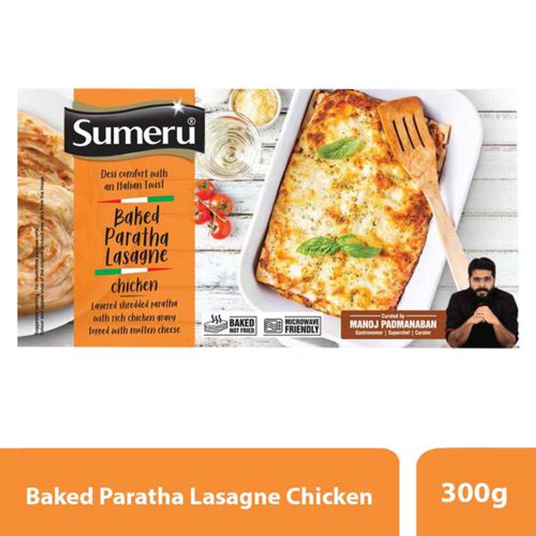 Buy sumeru Chicken Baked Paratha Lasagne Online at Best Price of Rs 175 ...
