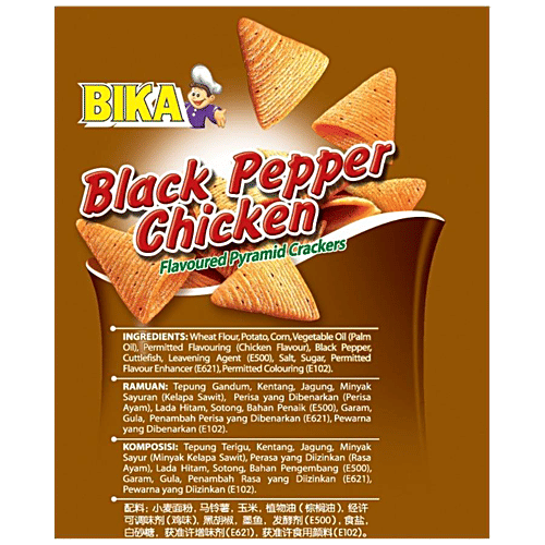 Buy BIKA Black Pepper Chicken Crackers Online at Best Price of Rs 75 ...